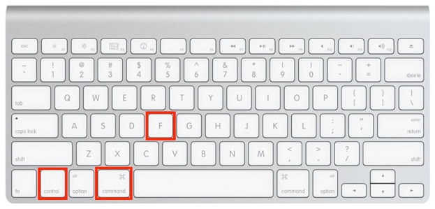 Mac Tip Keyboard Shortcut To Enter And Exit Full Screen Apps In OS X Lion