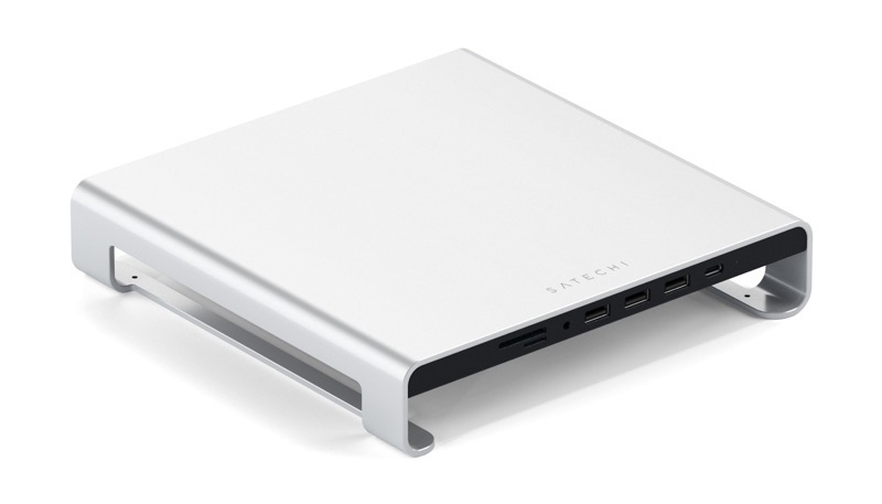 Satechi Debuts New 'Type-C Aluminum Monitor Stand Hub' for iMac